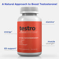 Testro™ Men’s Testosterone & Vitality Support Supplement